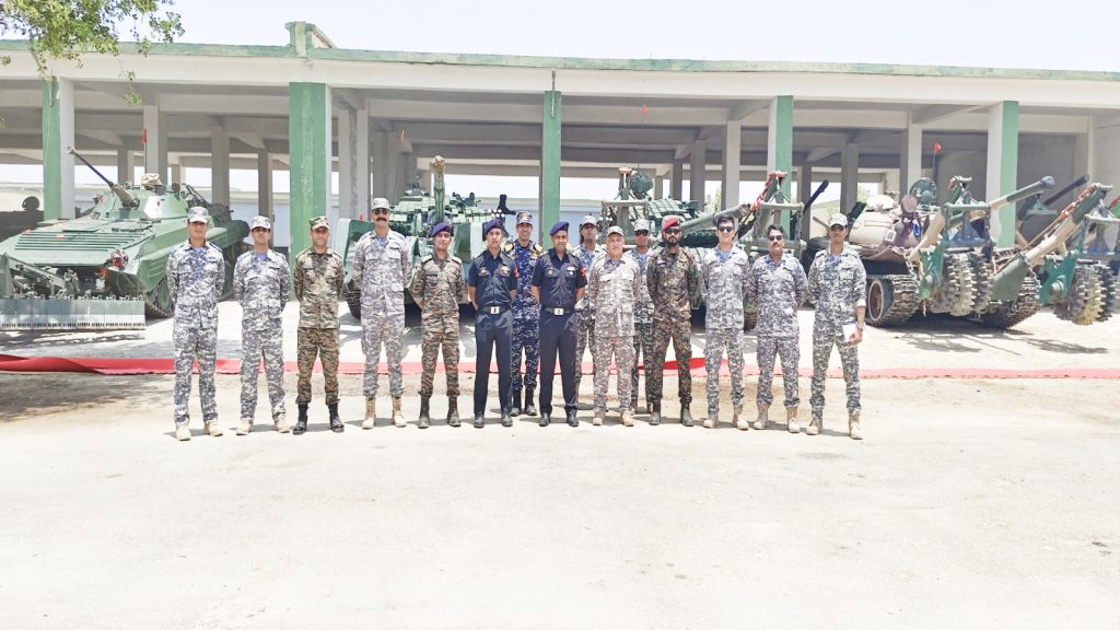 Tri-Service Integration at Sarvada Agrani Brigade