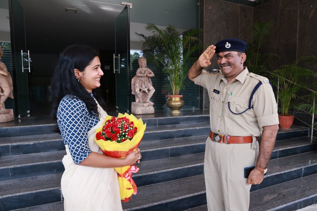 IPS Father Salutes UPSC Topper IAS Daughter