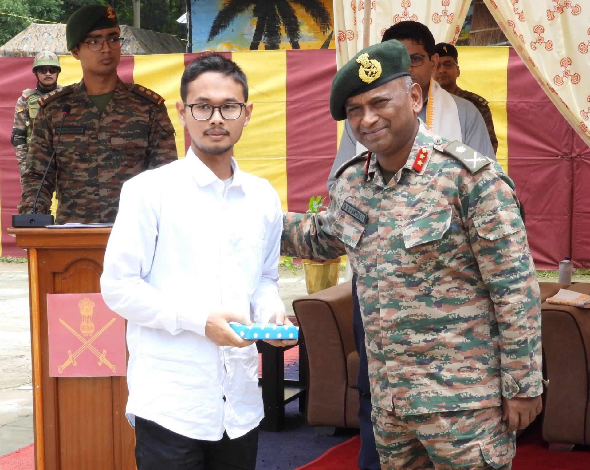 13 Students Felicitated by Indian Army for Clearing NEET 2024