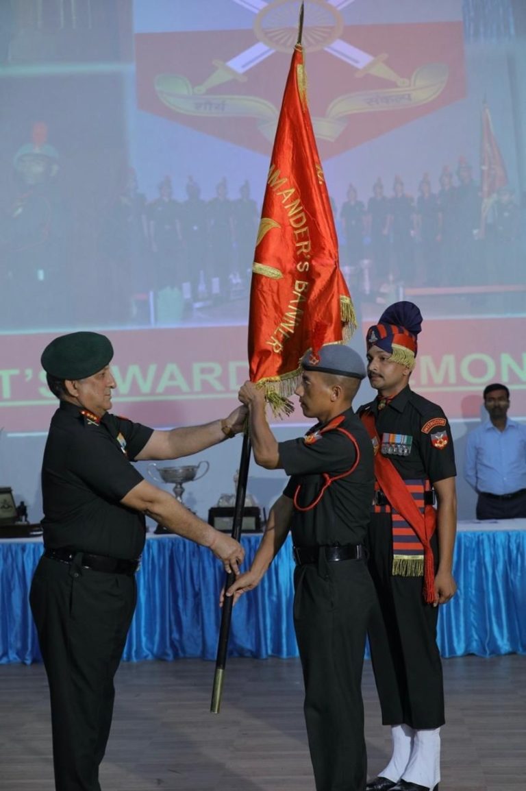 Batra Battalion Wins Commandant’s Banner at OTA Gaya