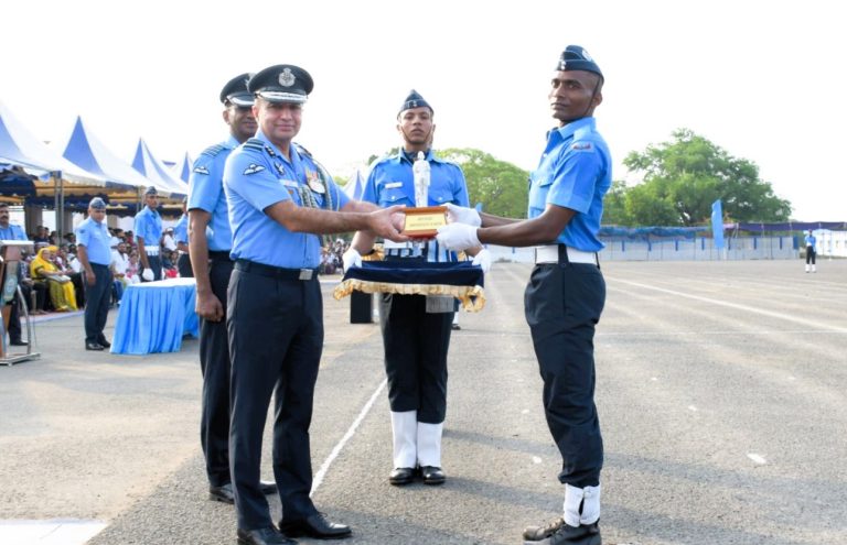 Historic Combined Passing Out Parade at Air Force Station Tambaram