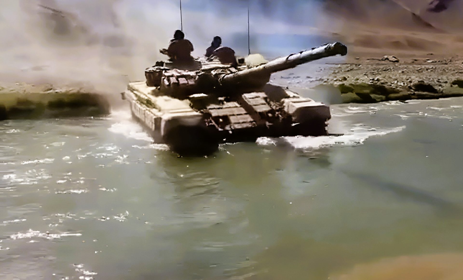 5 Indian Army Soldiers Lose Lives After Tank Gets Stuck in River