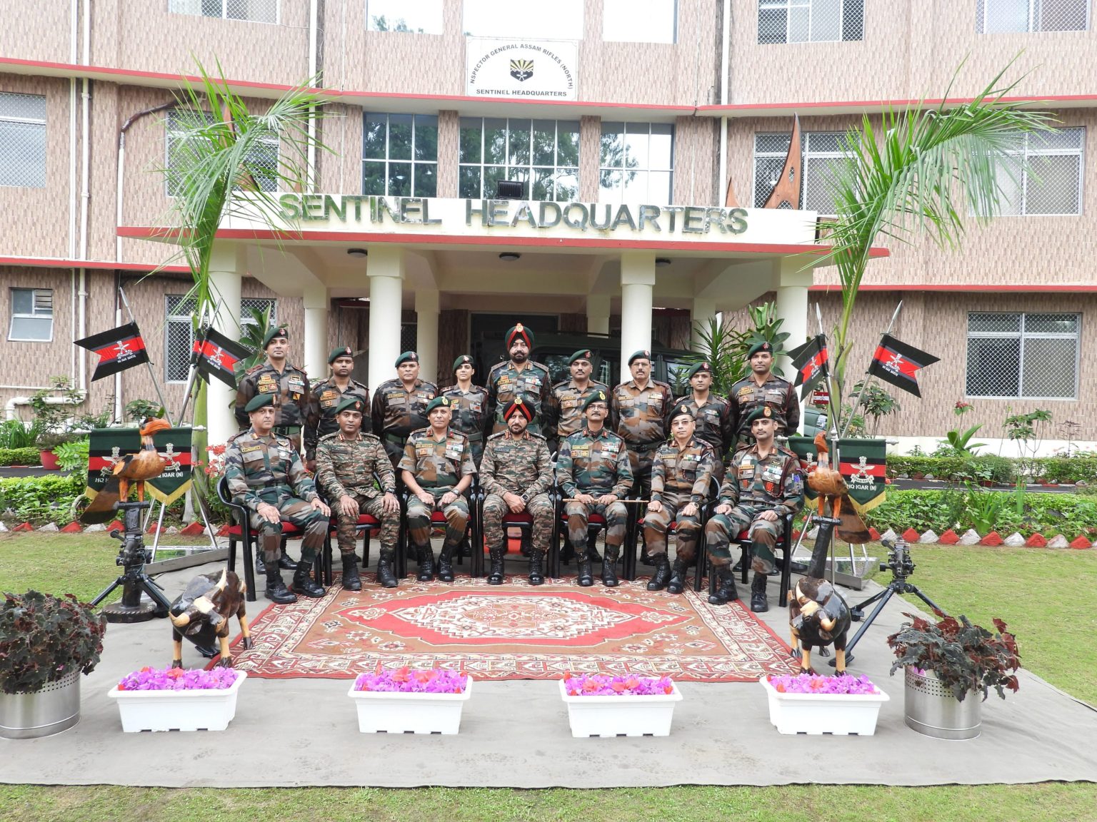 Lt Gen H S Sahi Reviews Operational Preparedness at Assam Rifles HQs in ...
