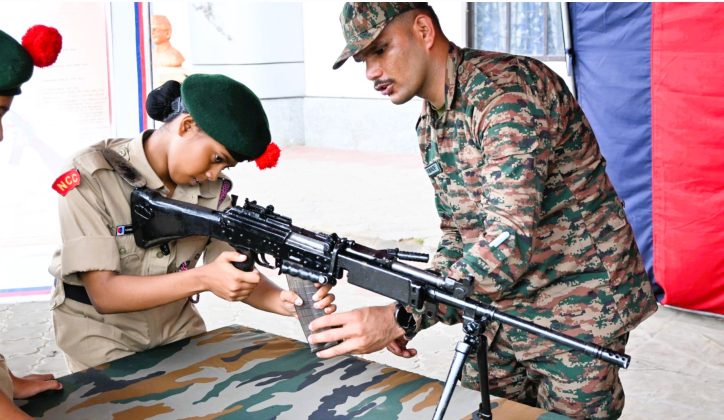 Spear Corps Engages NCC Cadets in Military Experience Event at Agartala