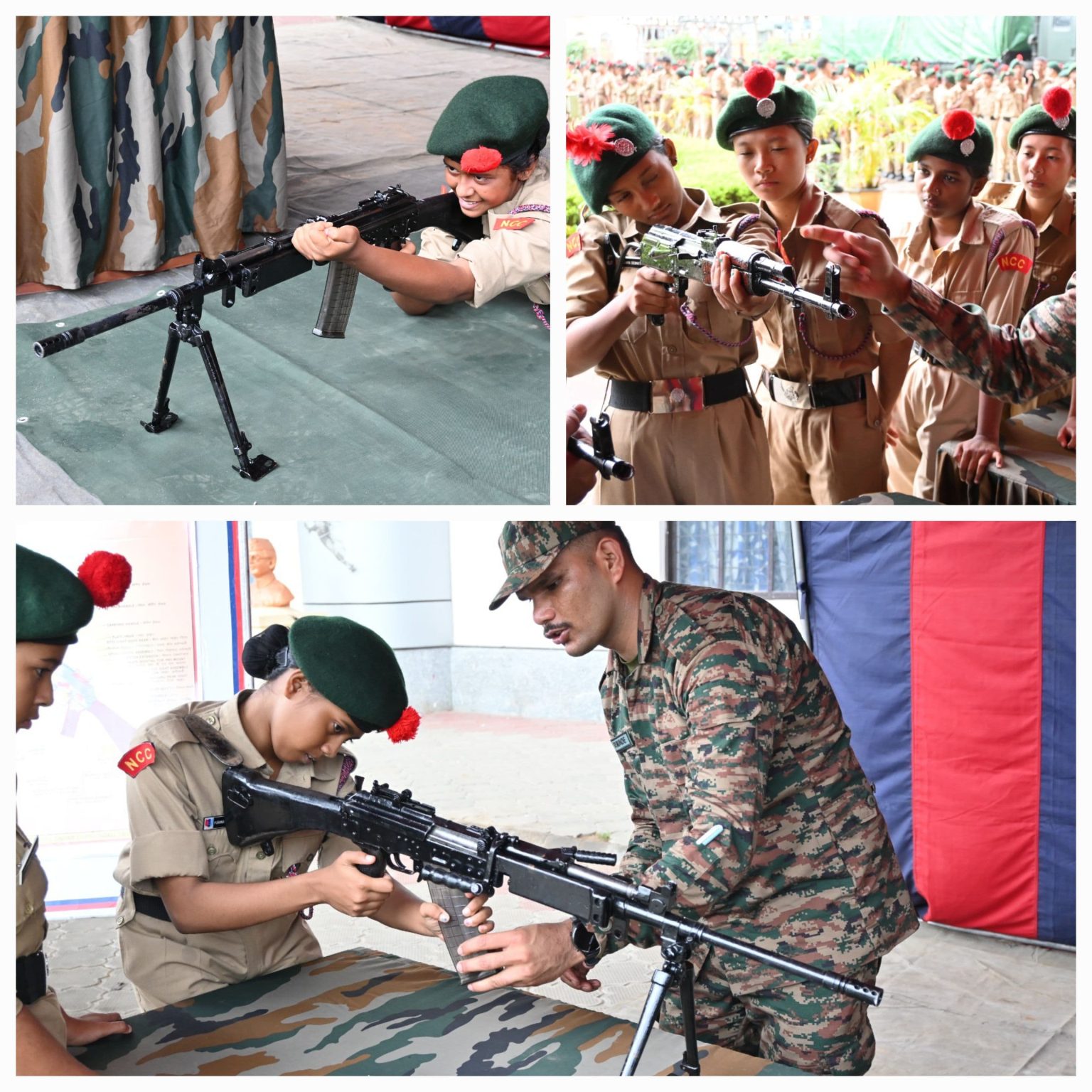 Spear Corps Engages NCC Cadets in Military Experience Event at Agartala