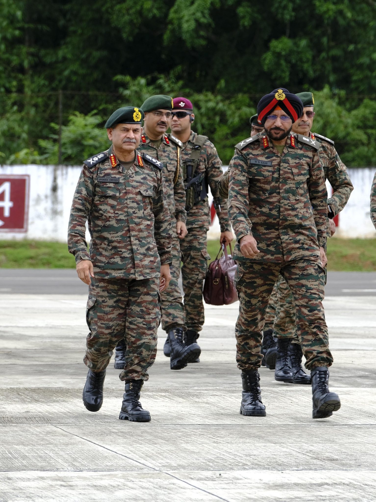 General Upendra Dwivedi Reviews Security and Operations in Northeastern ...