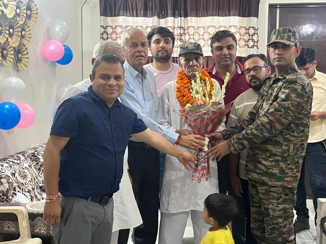 Indian Army Celebrates 100th Birthday of Ex Dfr (Rdr) Mukhtiar Singh