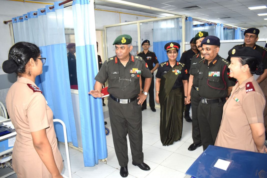 Lt Gen Arindam Chatterjee Commends Healthcare Services at Military ...