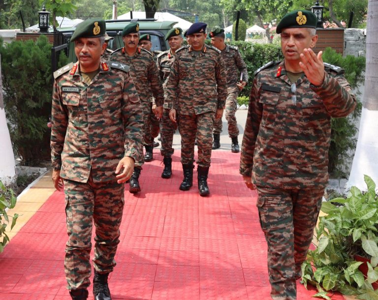 Lieutenant General Manoj Kumar Katiyar Reviews Operational Preparedness ...