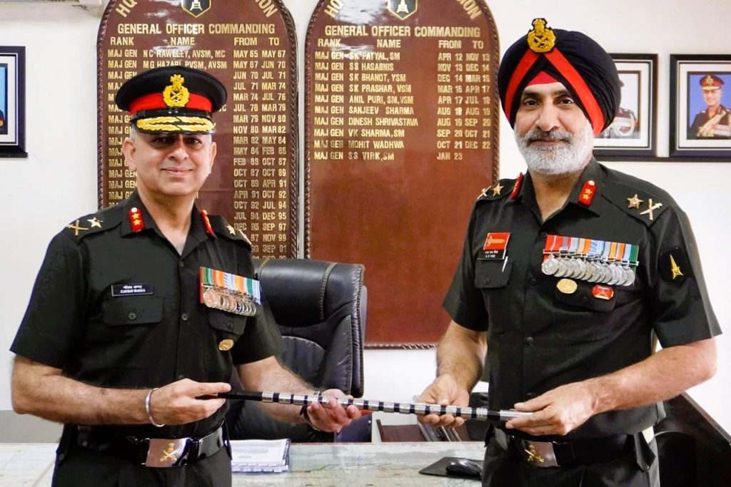 Major General Gaurav Bagga Assumes Command of the Golden Katar Division