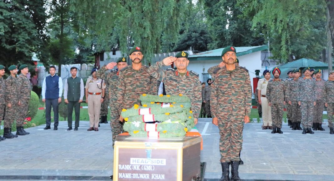 Naik Dilawar Khan Made Supreme Sacrifice in Srinagar