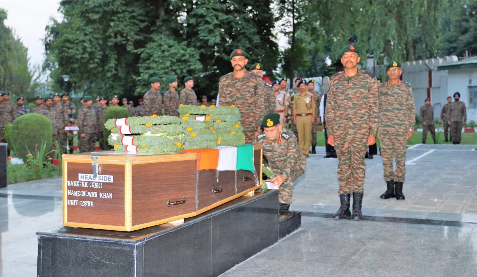 Naik Dilawar Khan Made Supreme Sacrifice in Srinagar