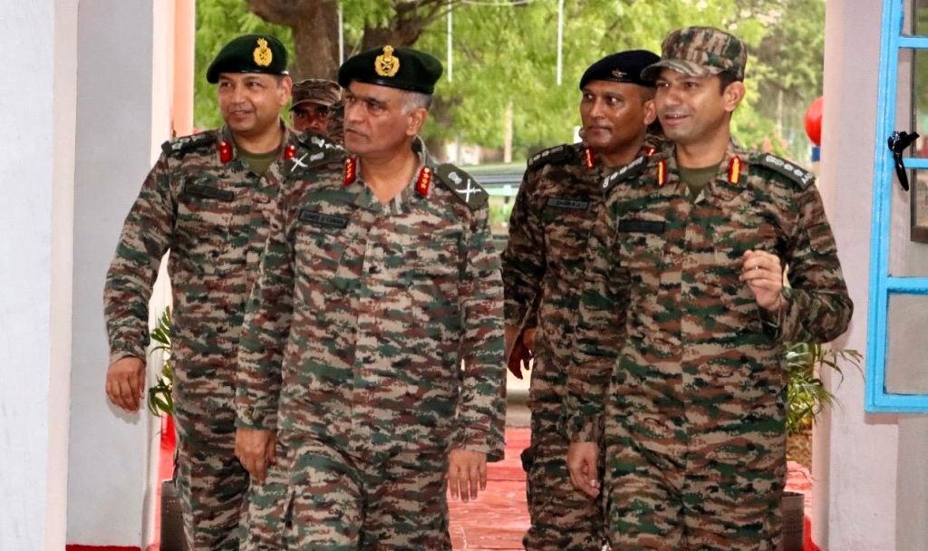 Lt Gen Sumer Ivan D'Cunha Reviews Air Defence Operations at Blazing ...