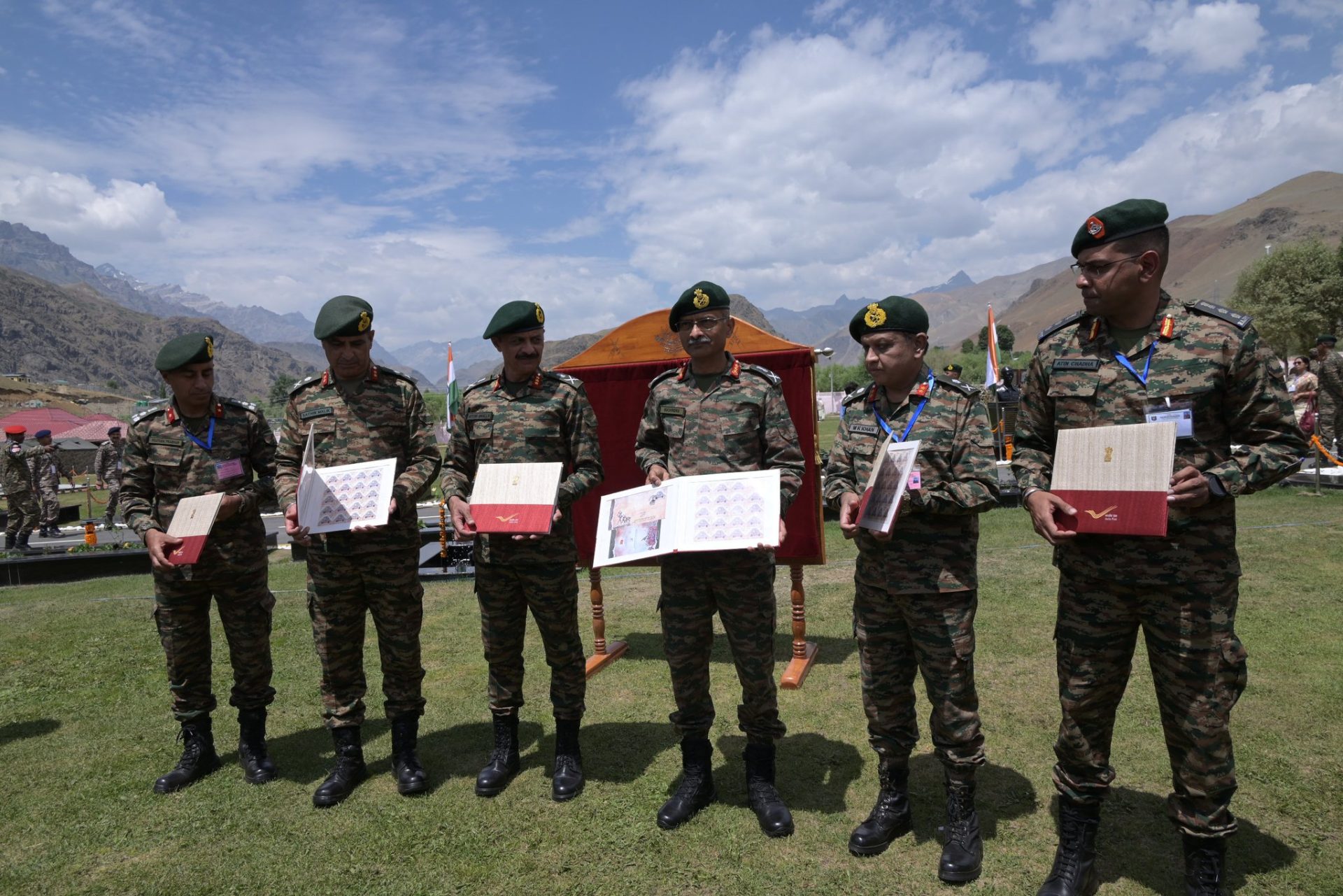 Lt Gen MV Suchindra Kumar Releases Commemorative Stamp for Operation ...