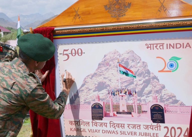 Lt Gen MV Suchindra Kumar Releases Commemorative Stamp for Operation ...