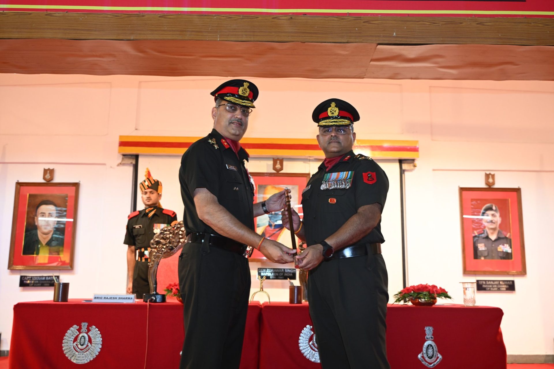 Transition at JAKRRC: Brig Rajesh Sharma Completes Tenure, Brig Rakesh ...
