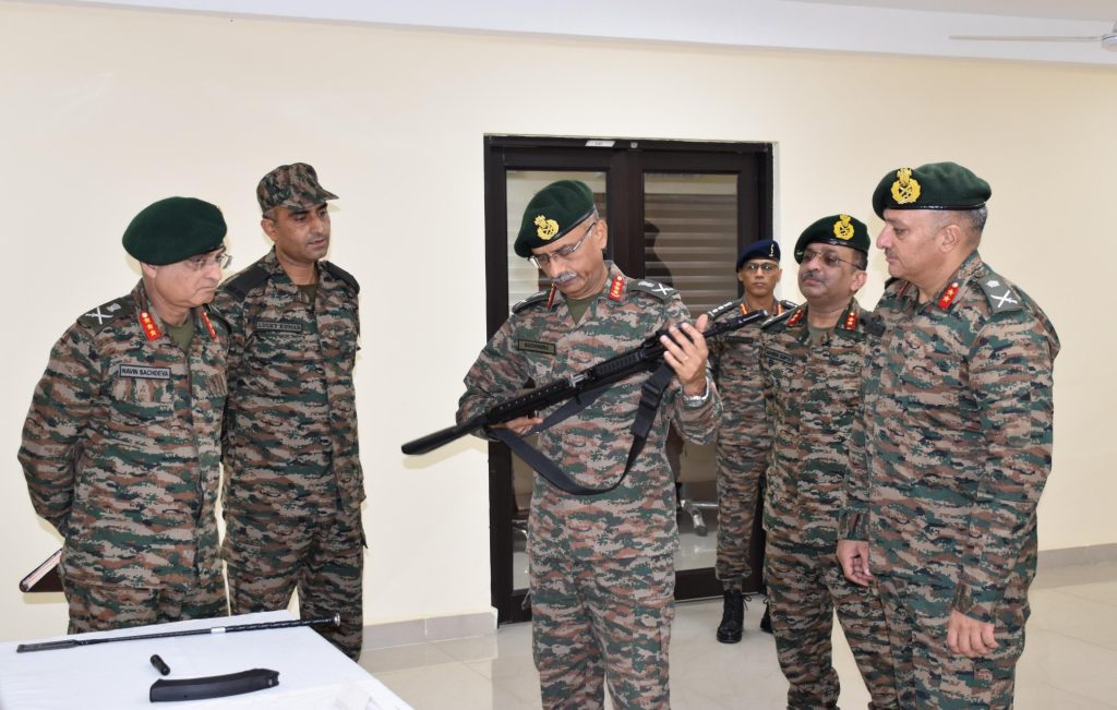 Lt Gen MV Suchindra Kumar Reviews Operational Readiness at Ace of ...