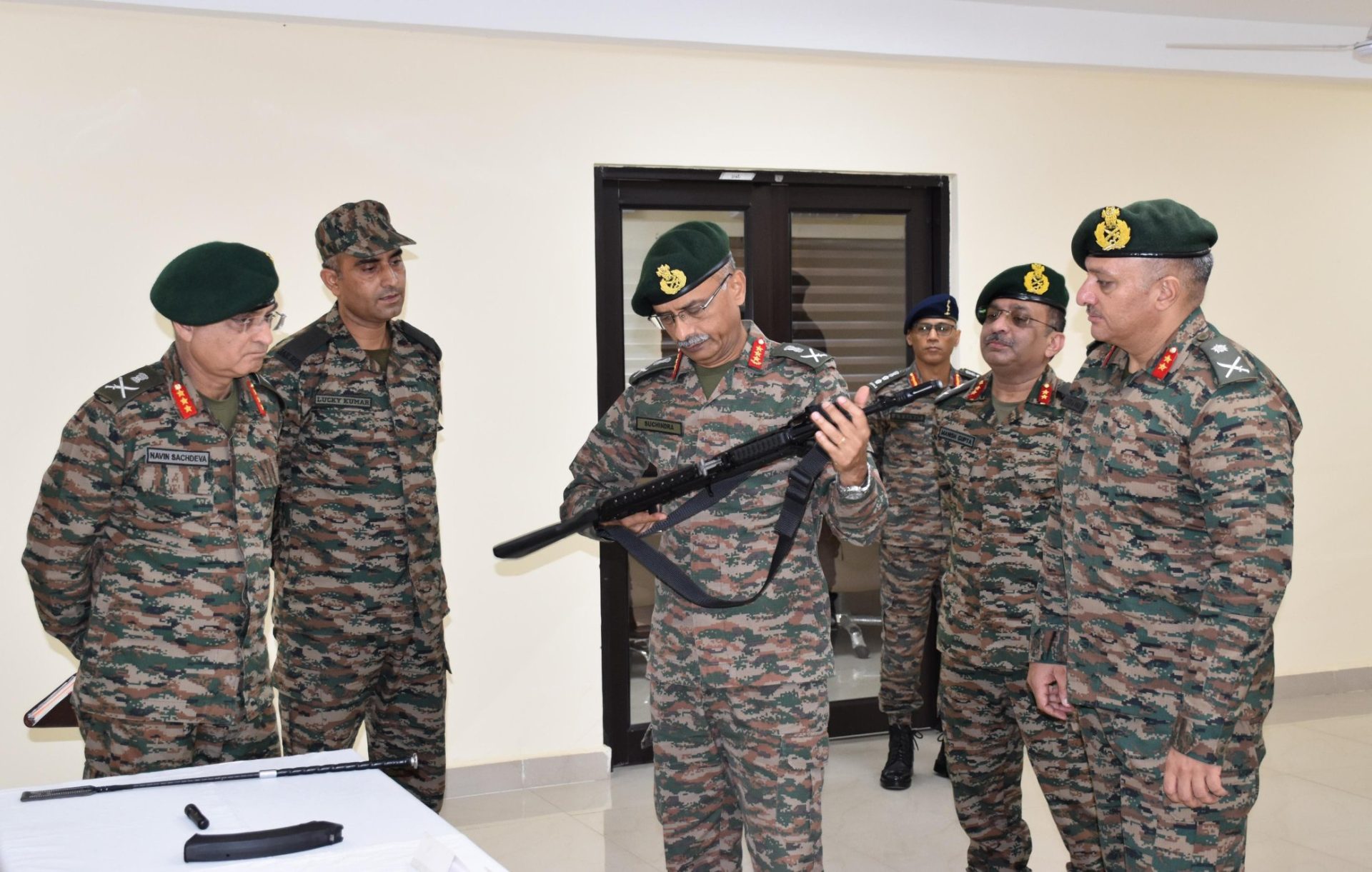 Lt Gen MV Suchindra Kumar Reviews Operational Readiness at Ace of ...