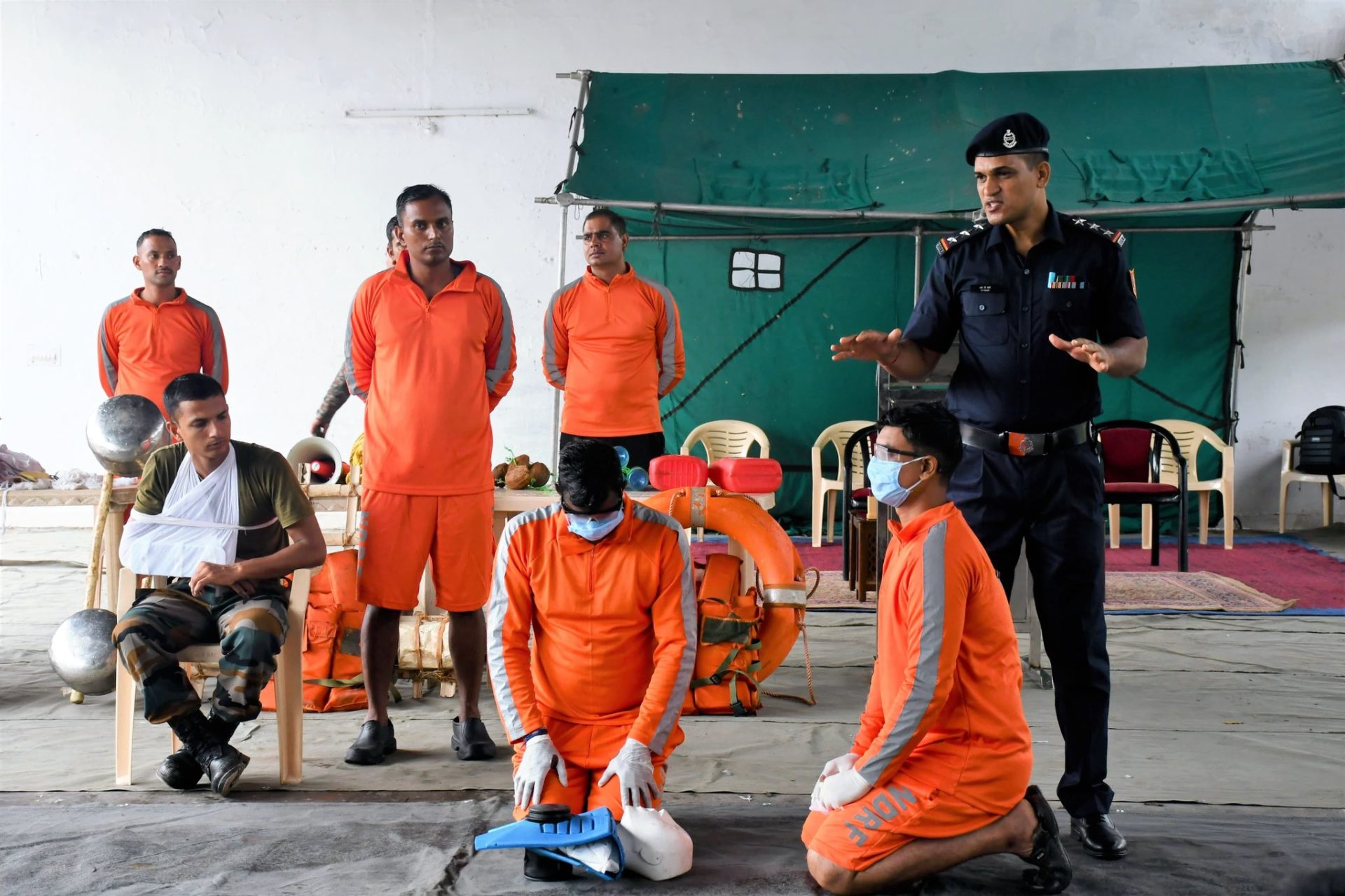 Joint Training Session Strengthens Rescue Operations in Nasirabad