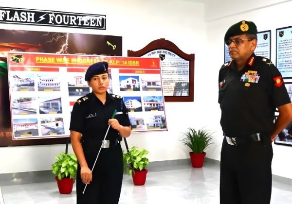 Lt Gen Anindya Sengupta Reviews Preparedness at Golden Key Division