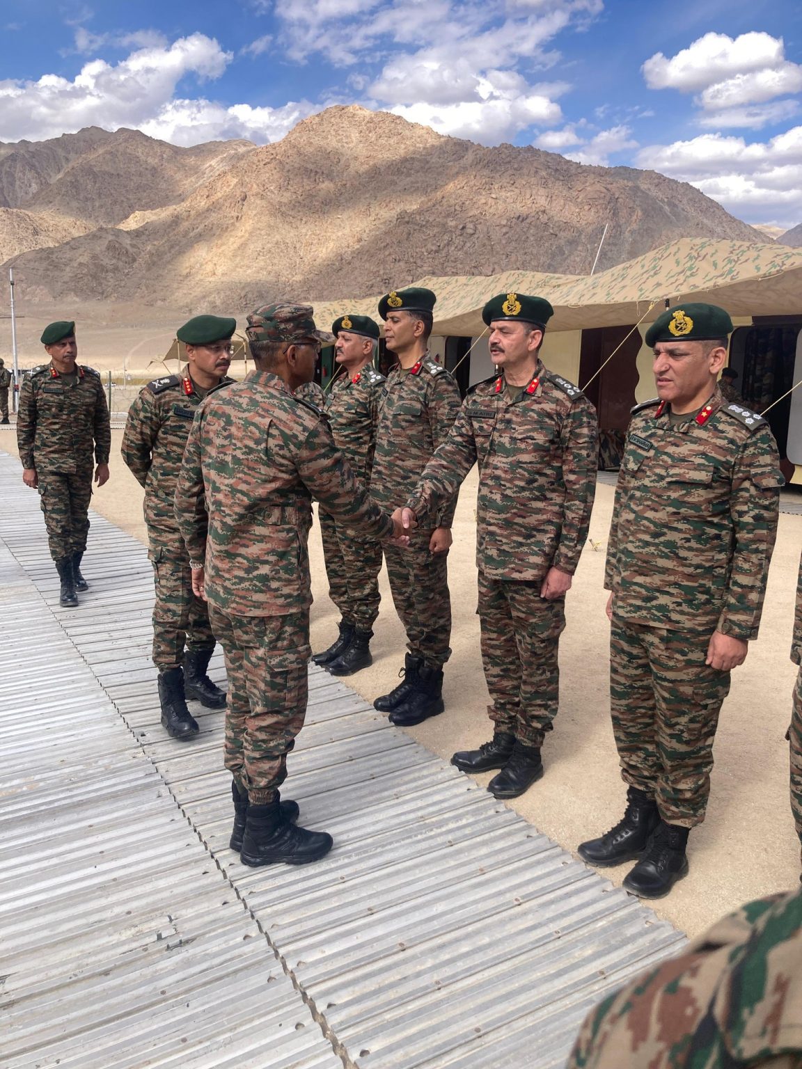 Lt Gen MV Suchindra Kumar Reviews Operational Preparedness at Nanak ...