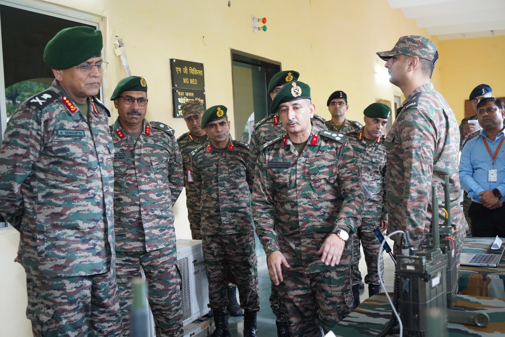 Lt Gen Anindya Sengupta Emphasizes Vigilance During Visit to ...