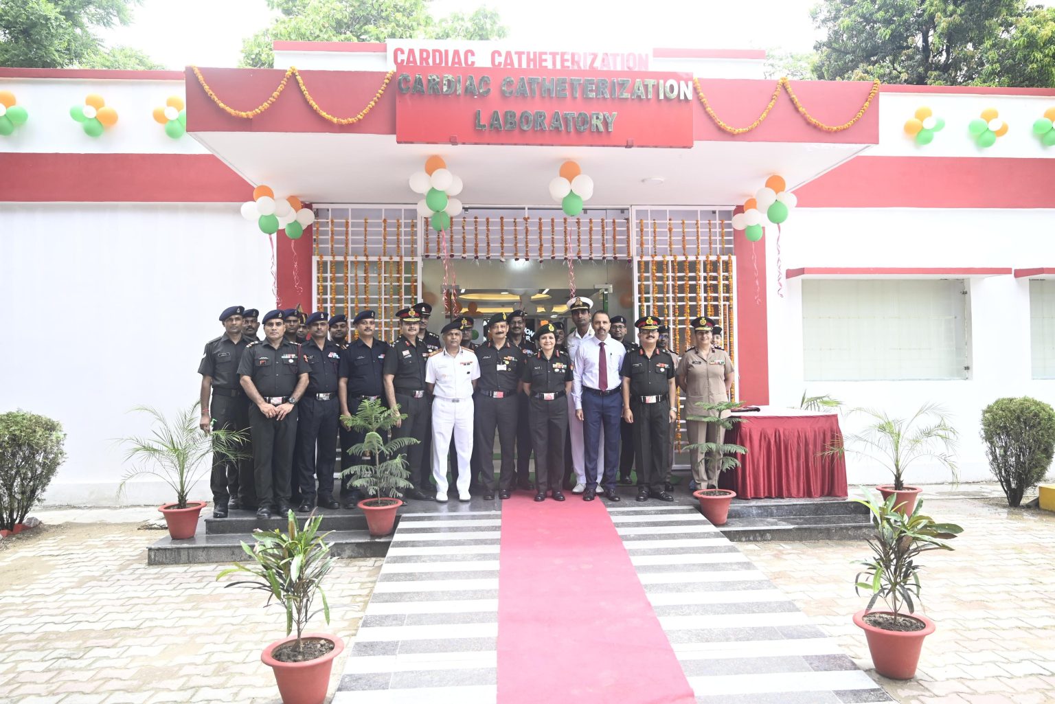 Lieutenant General Sadhna S Nair Inaugurated New Biplane Cardiac Catheterization Lab at Command ...