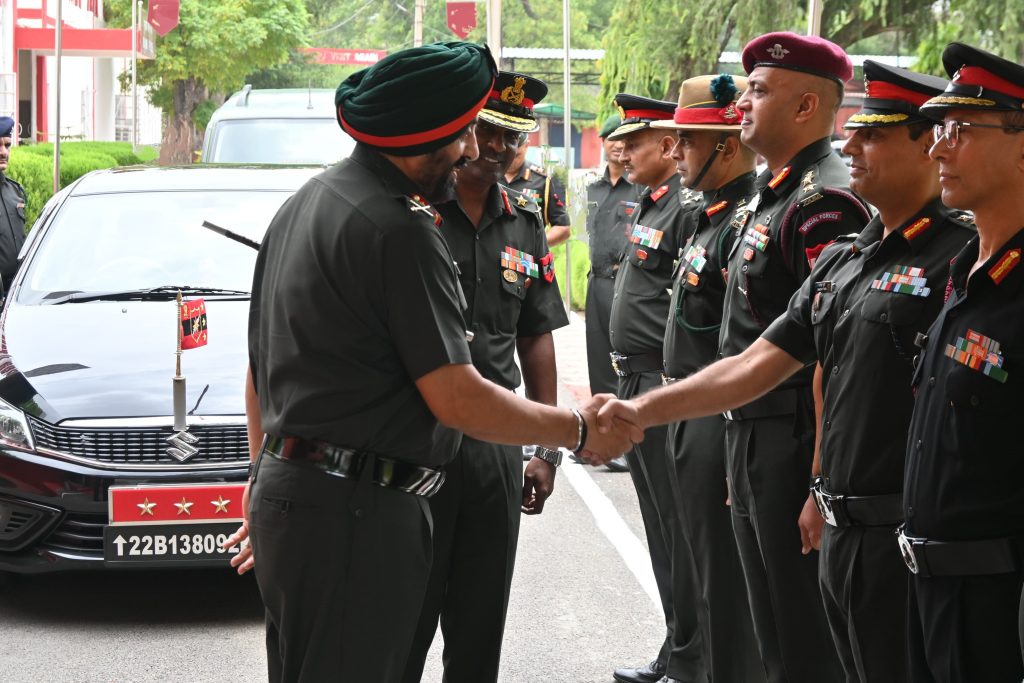 Lt Gen Manjinder Singh Reviews Operational Preparedness at Bathinda Military Station