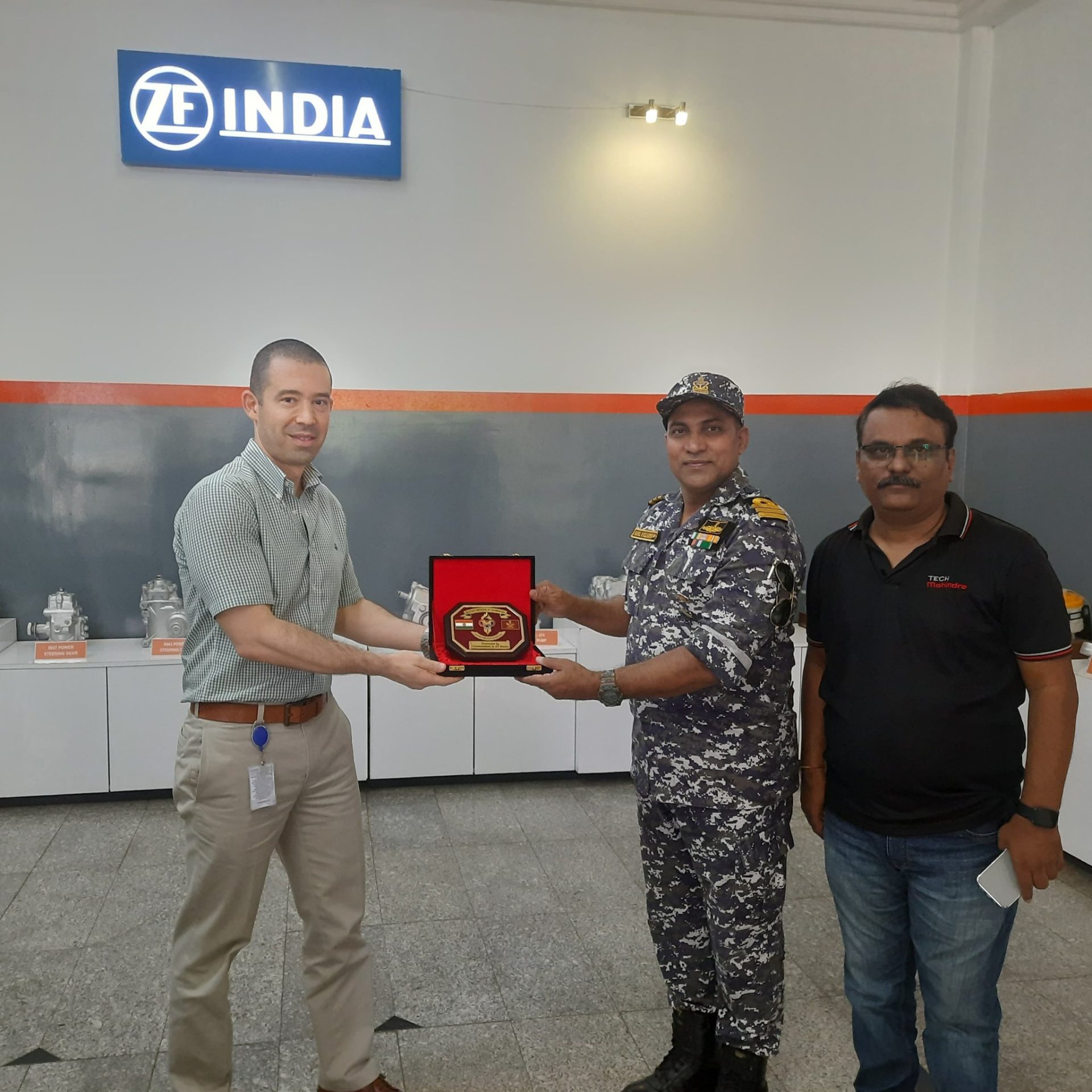MILIT Officers Visit Mahindra Defence and ZF Steering Gear as Part of ...