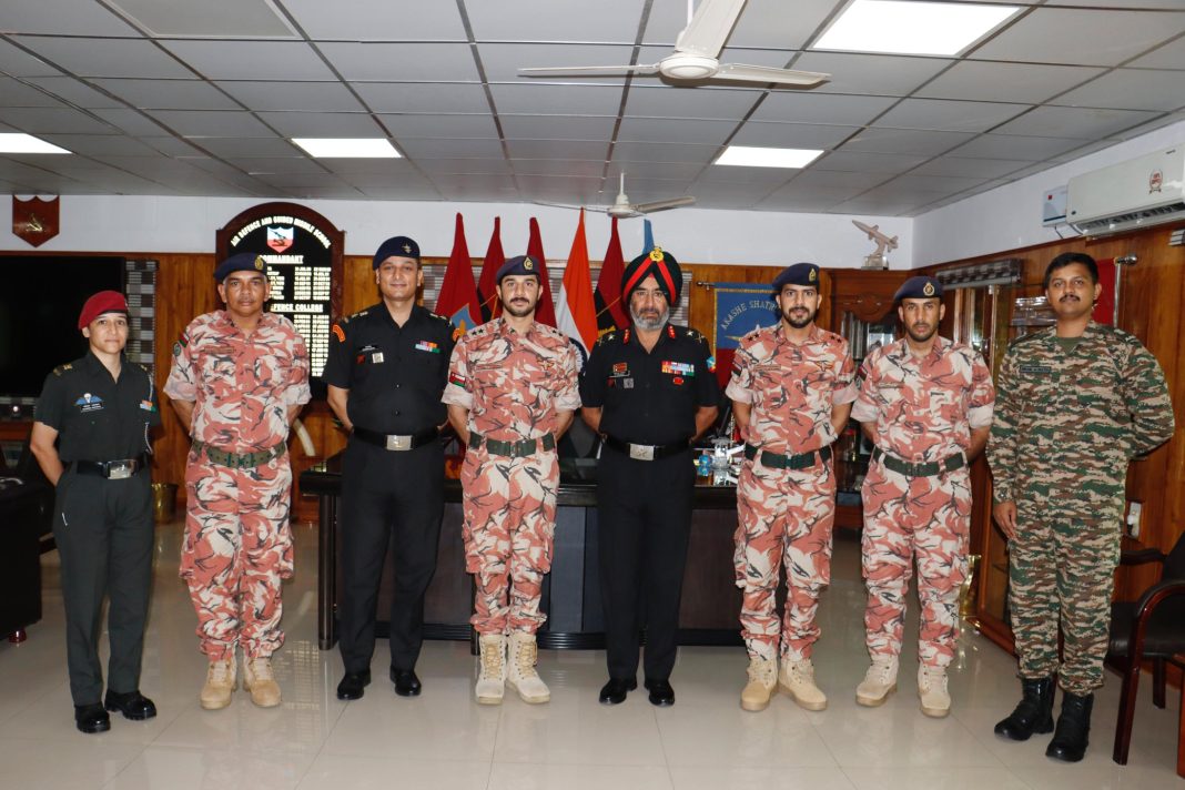 Oman Army Delegation Visits Army Air Defence College in Gopalpur to ...
