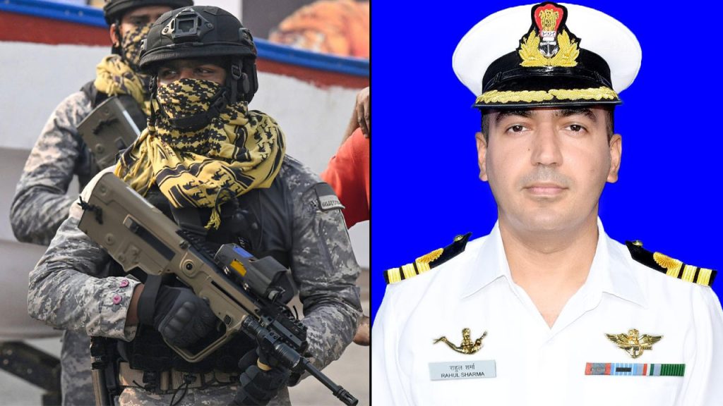 Marine Commando Commander Rahul Sharma Earned Nau Sena Medal Gallantry