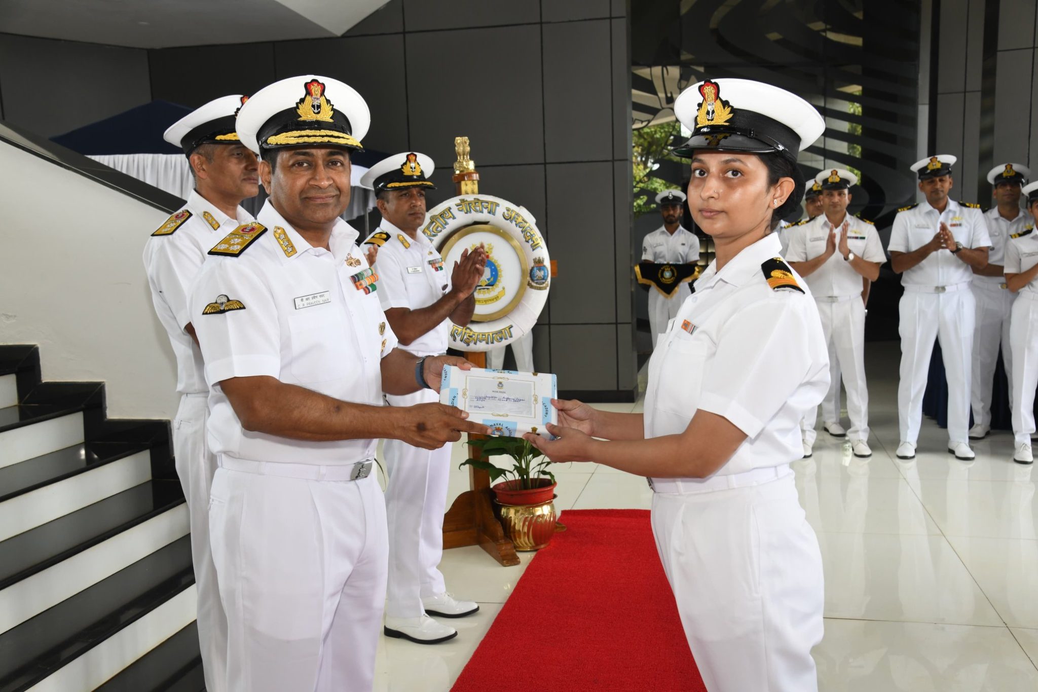 Indian Navy Medical Officers Complete SNOC Course at Naval Academy