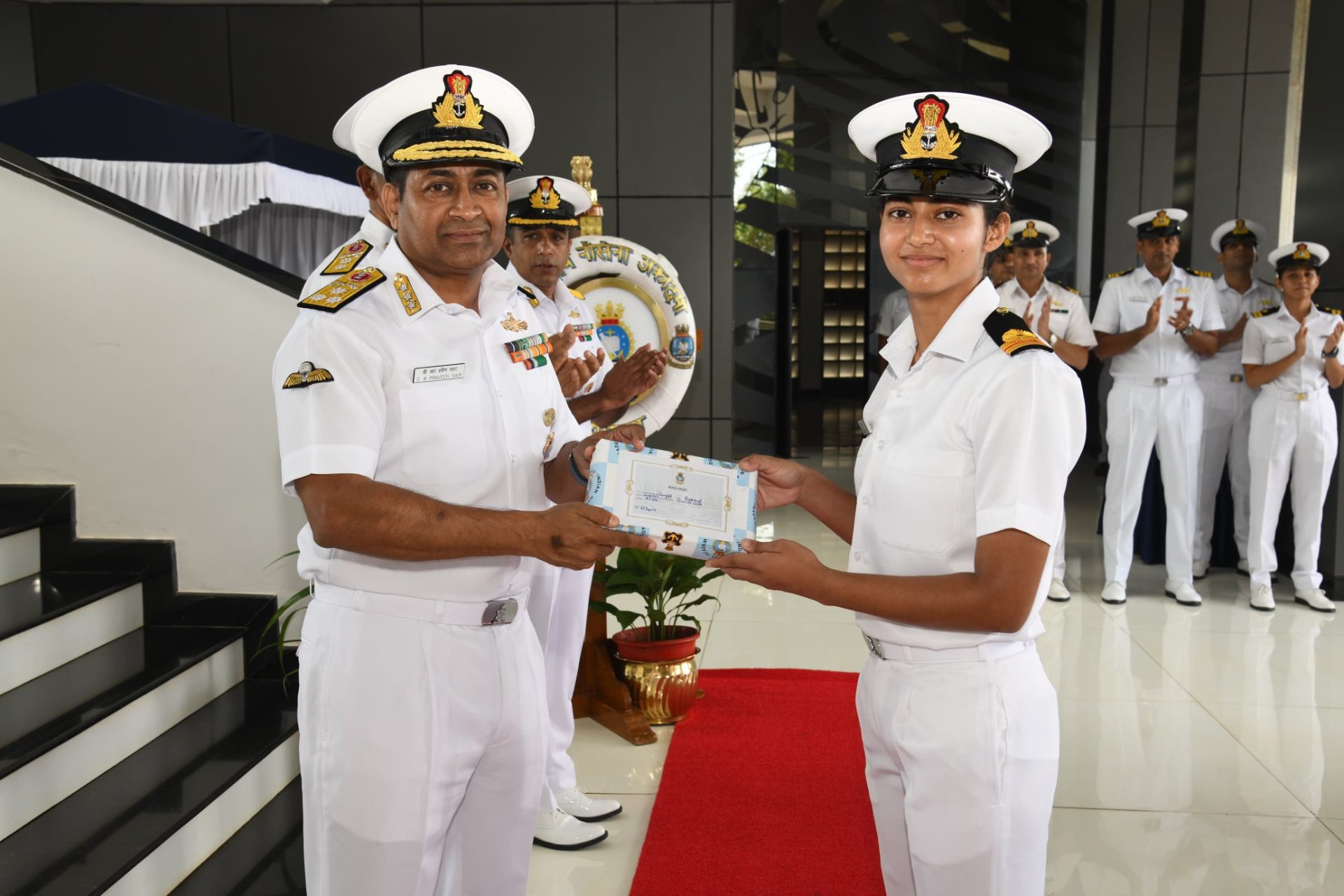 Indian Navy Medical Officers Complete SNOC Course at Naval Academy