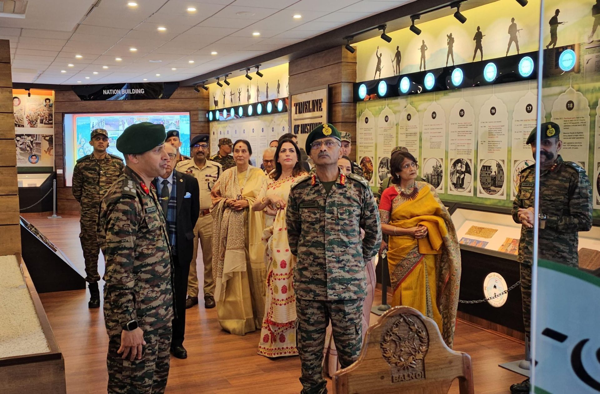 Lt Gen MV Suchindra Kumar inaugurates “Gul-A-Seum” Army Museum at Gulmarg