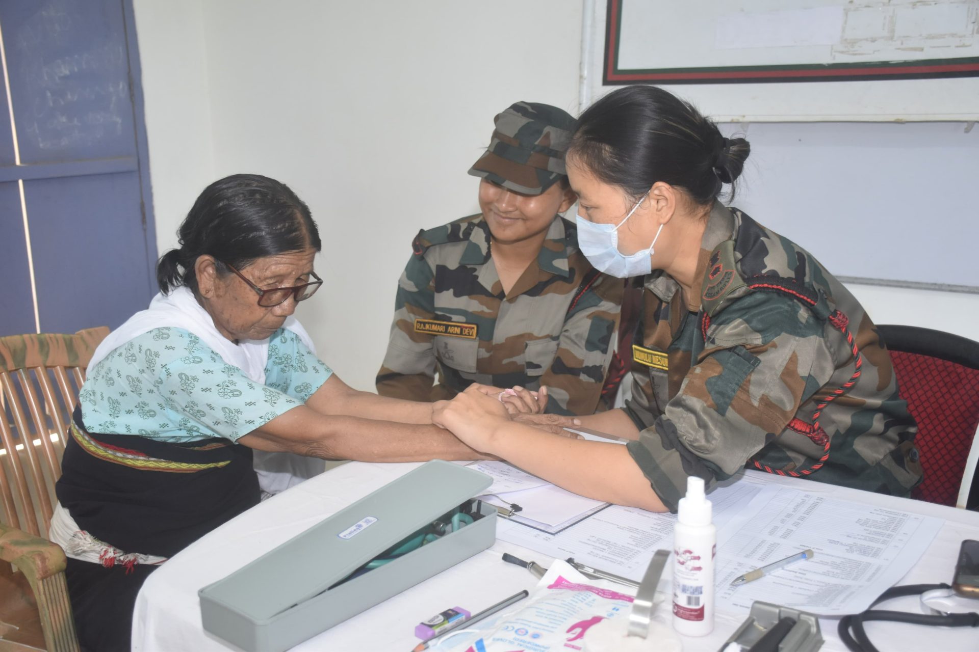 Assam Rifles Conducts Medical Camp in Aimol Khullen Village, Manipur