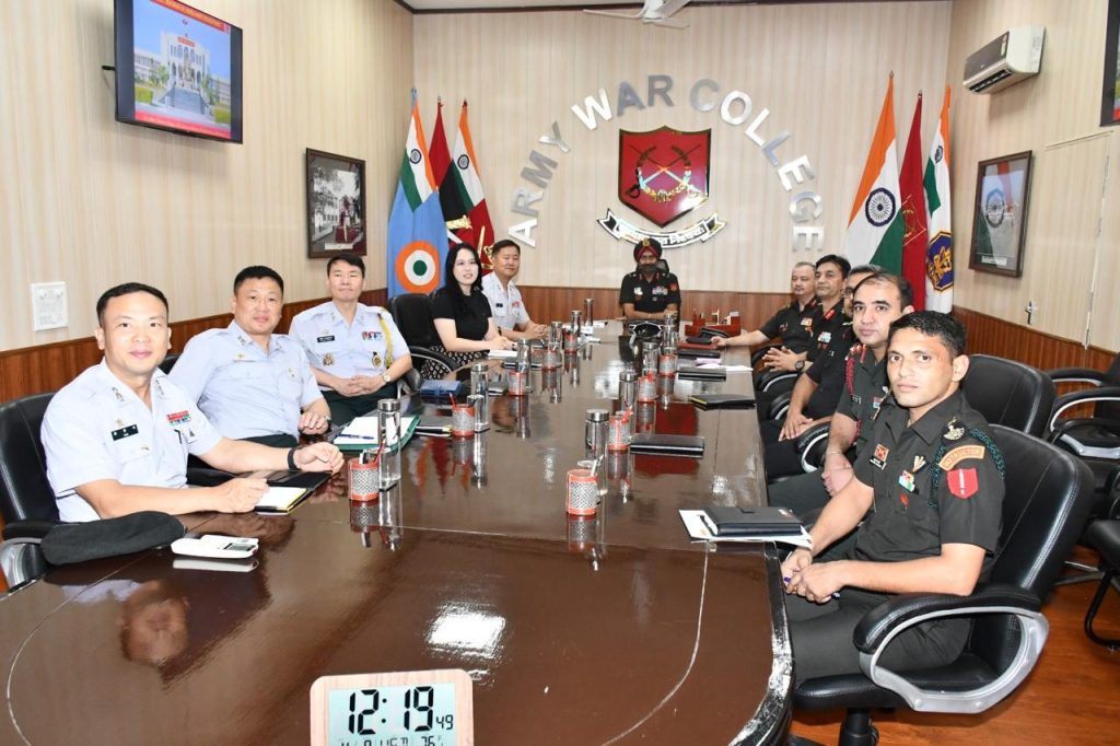 India and Republic of Korea Conduct 4th Army to Army Staff Talks in Mhow