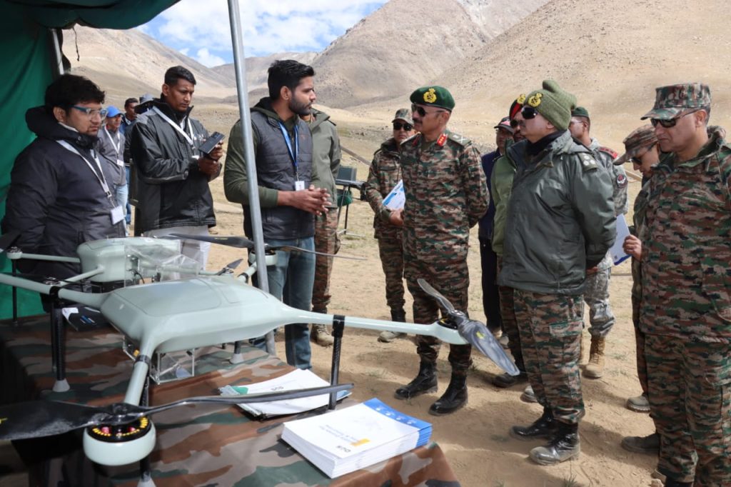 Indian Army Showcases Advanced Drone Technologies at HIM-DRONE-A-THON 2 ...