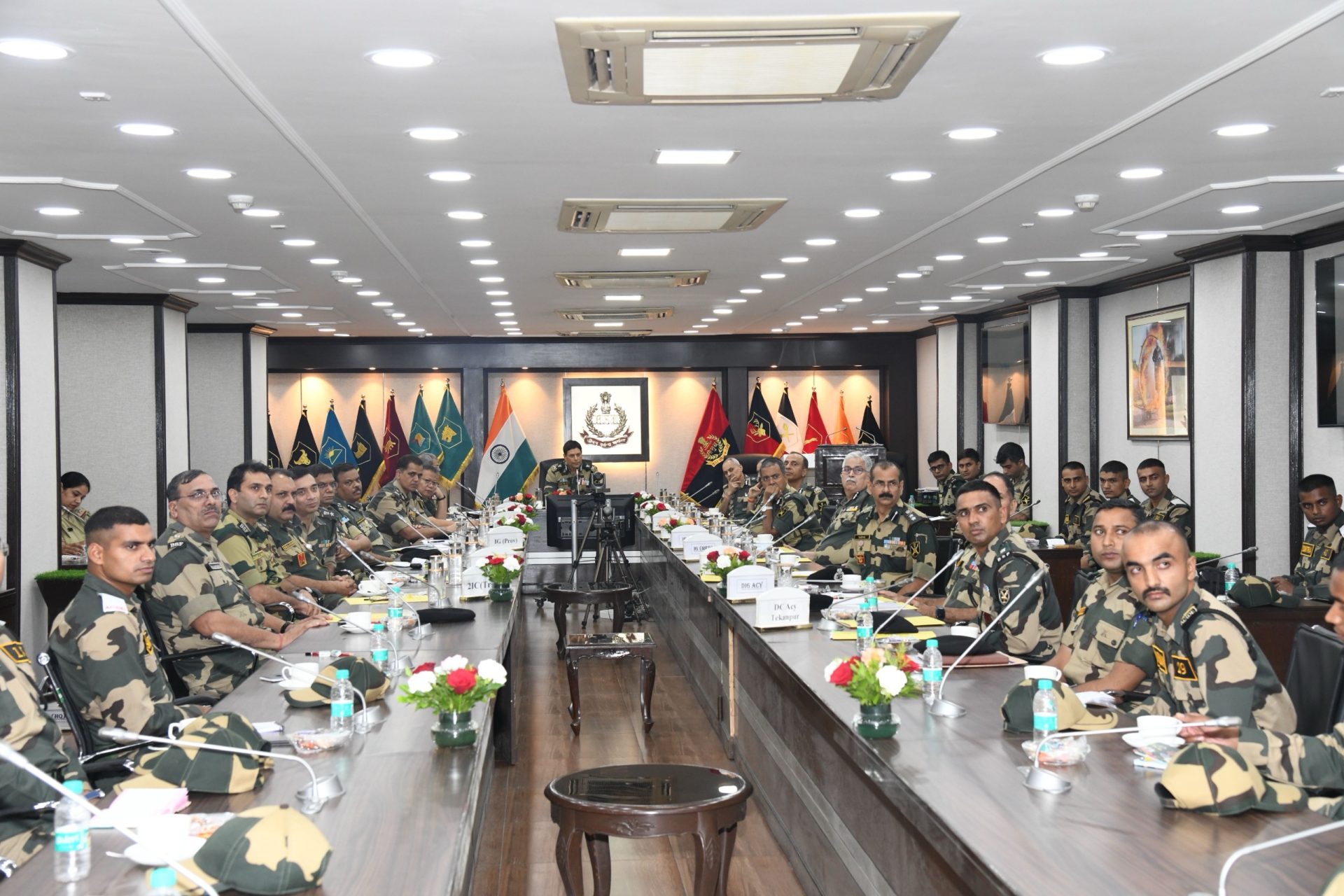 DG BSF Daljit Singh Chawdhary Inspires New Trainees at Force HQs in New ...