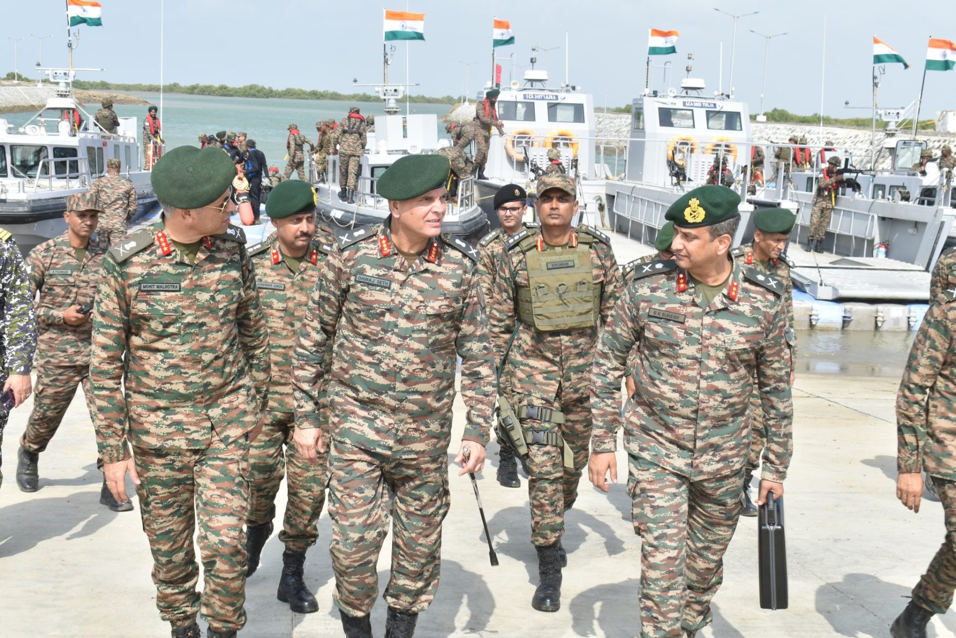 Lt Gen Dhiraj Seth Reviews Operational Readiness of Bald Eagle Brigade ...