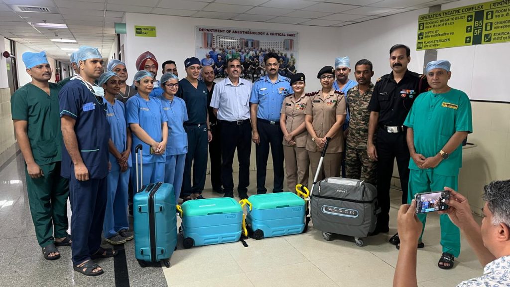 Indian Air Force Airlifts Live Organs from Pune to Delhi, Enabling Life ...