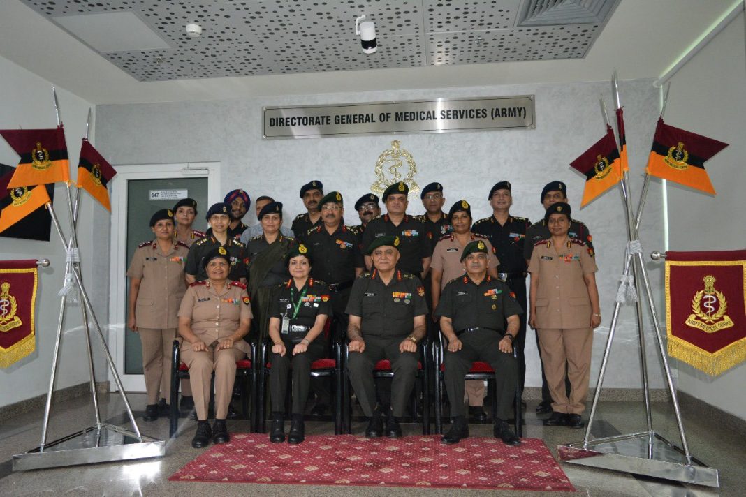 Lt Gen Daljit Singh Makes Farewell Visits to DGMS (Army) and DGDS Offices