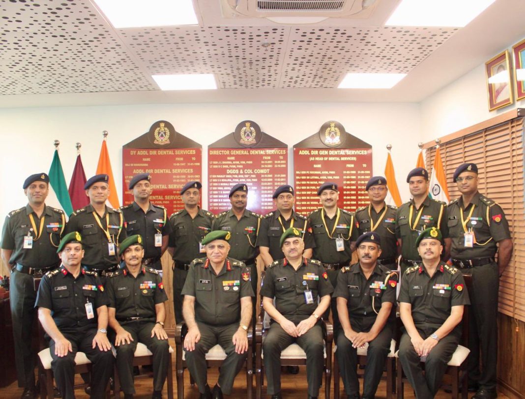 Lt Gen Daljit Singh Makes Farewell Visits to DGMS (Army) and DGDS Offices