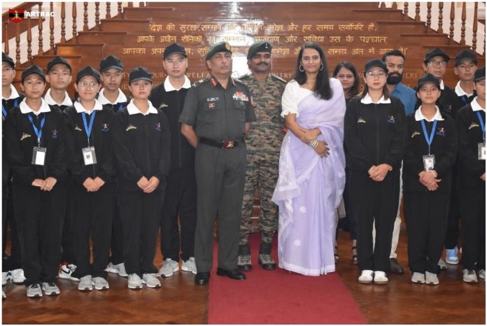 Arunachal Pradesh Students Visit Indian Military Academy