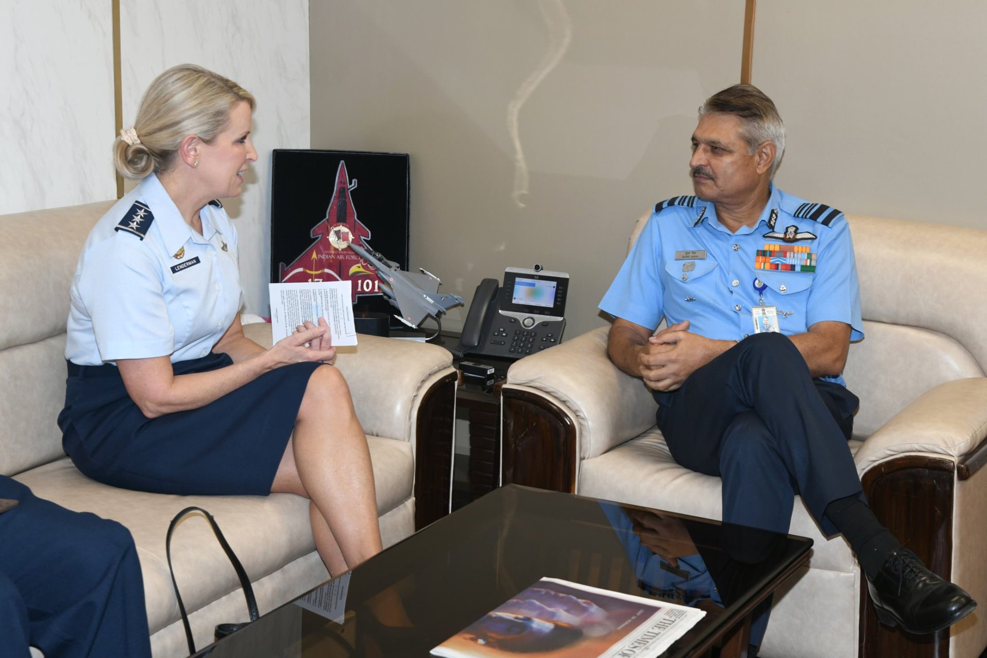 IAF Hosts 25th Edition of Indo-US Air Force Executive Steering Group ...