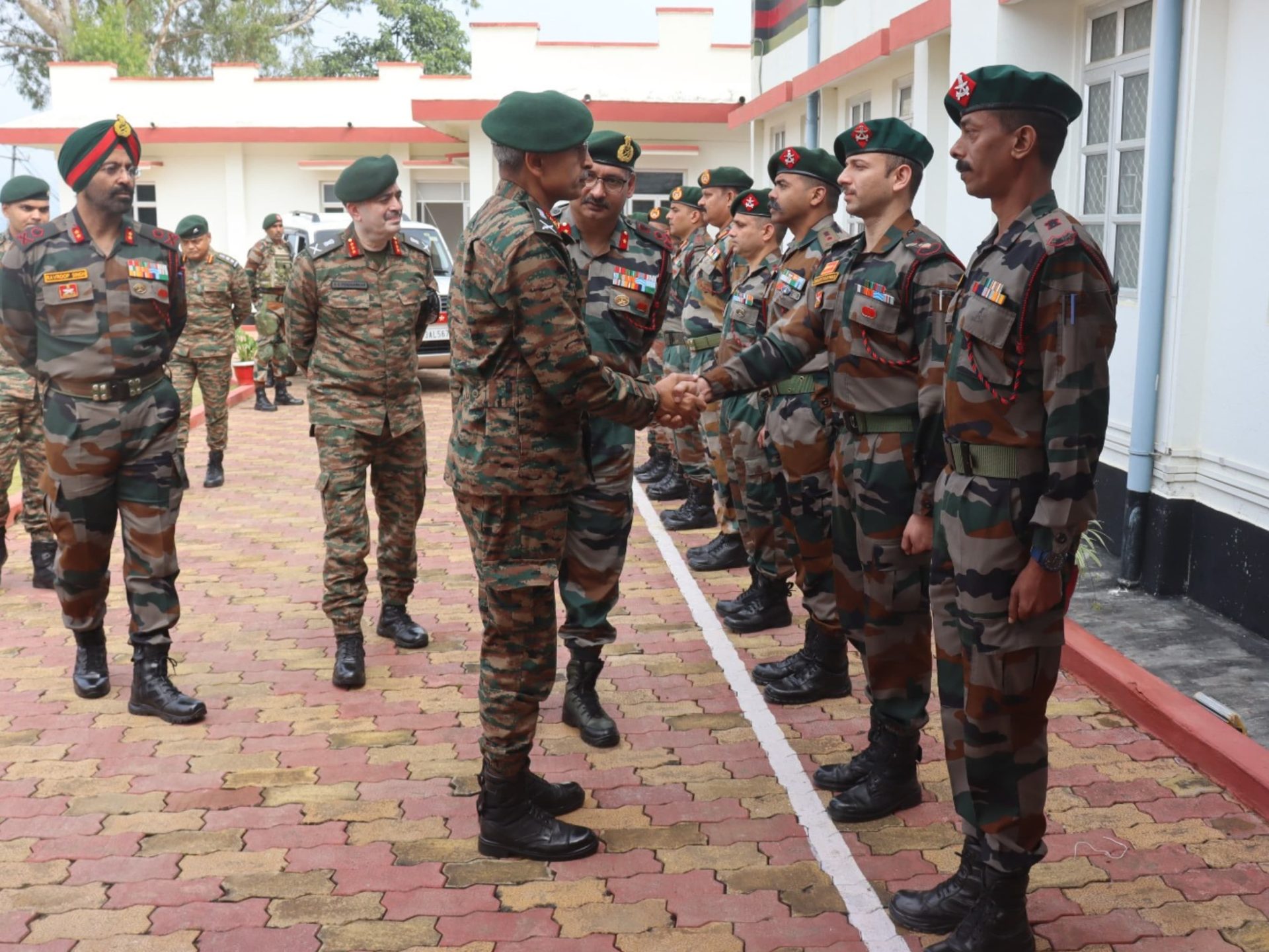 Lt Gen RC Tiwari Reviews Assam Rifles Formations in Manipur