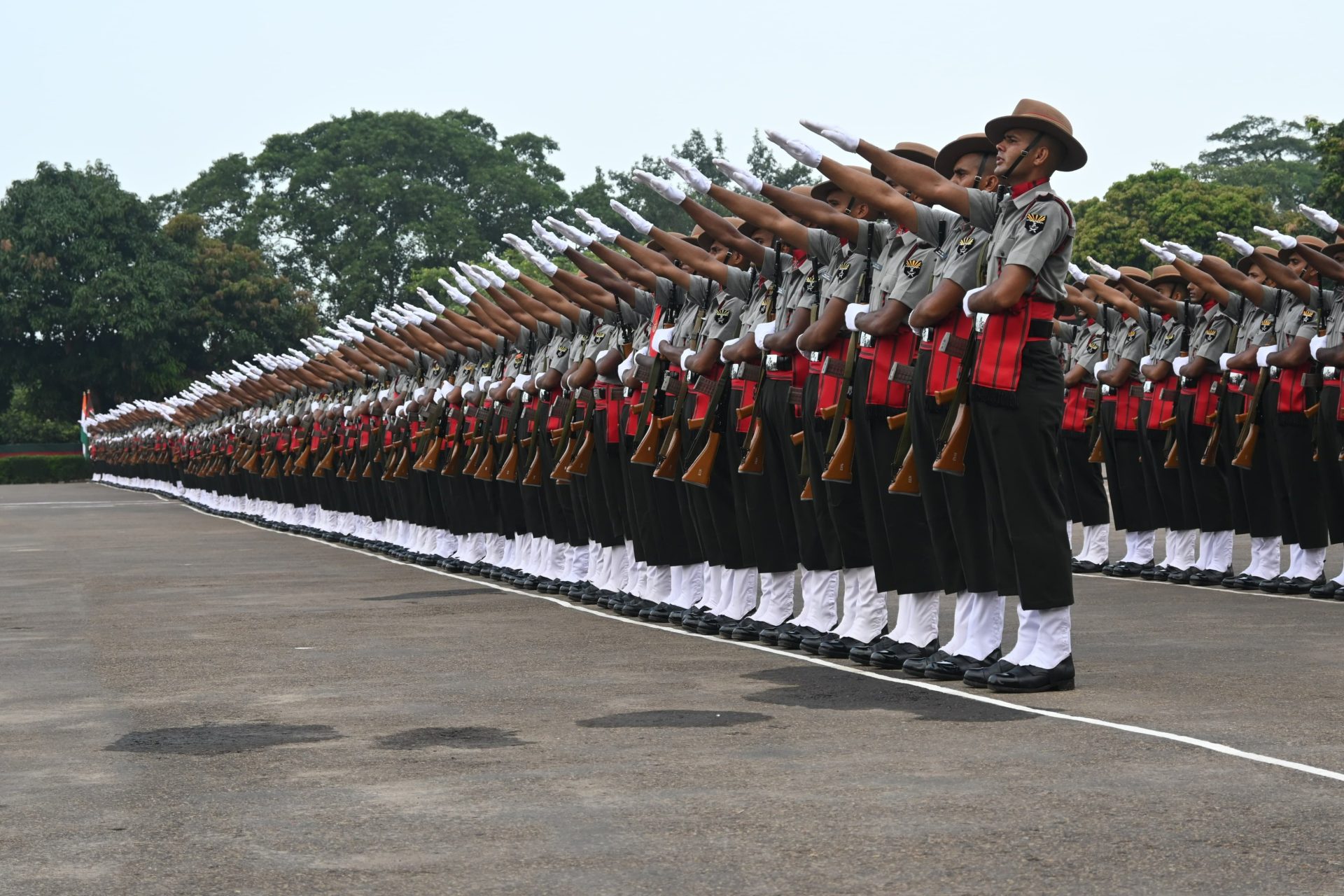 2197 Recruits Join Assam Rifles in Nagaland