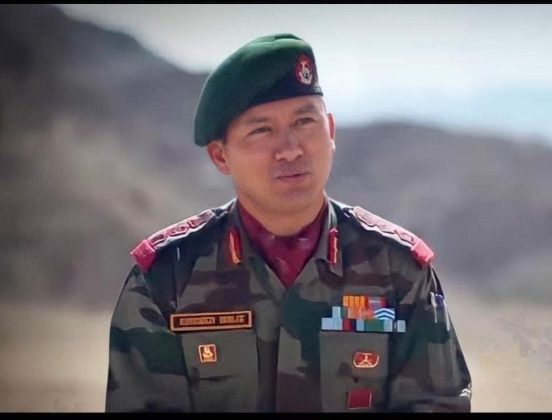 Brigadier Rinchen Dorje Becomes First Ladakhi to Achieve Brigadier Rank