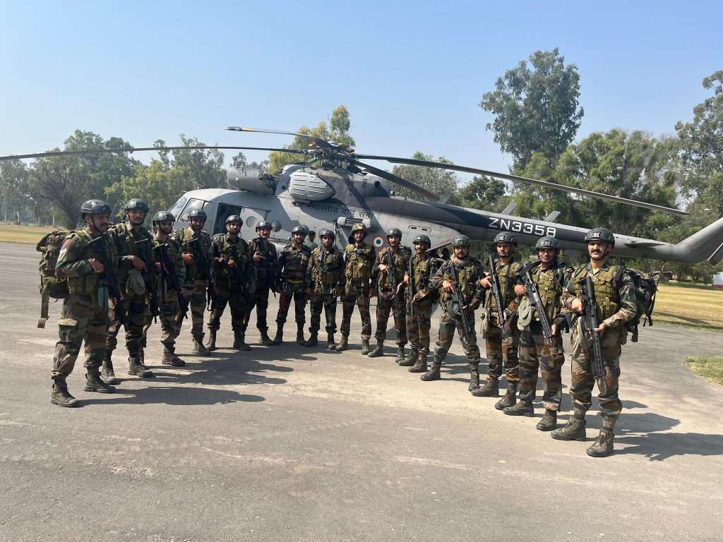 Golden Arrow Division Conducts Joint Special Heliborne Operations ...