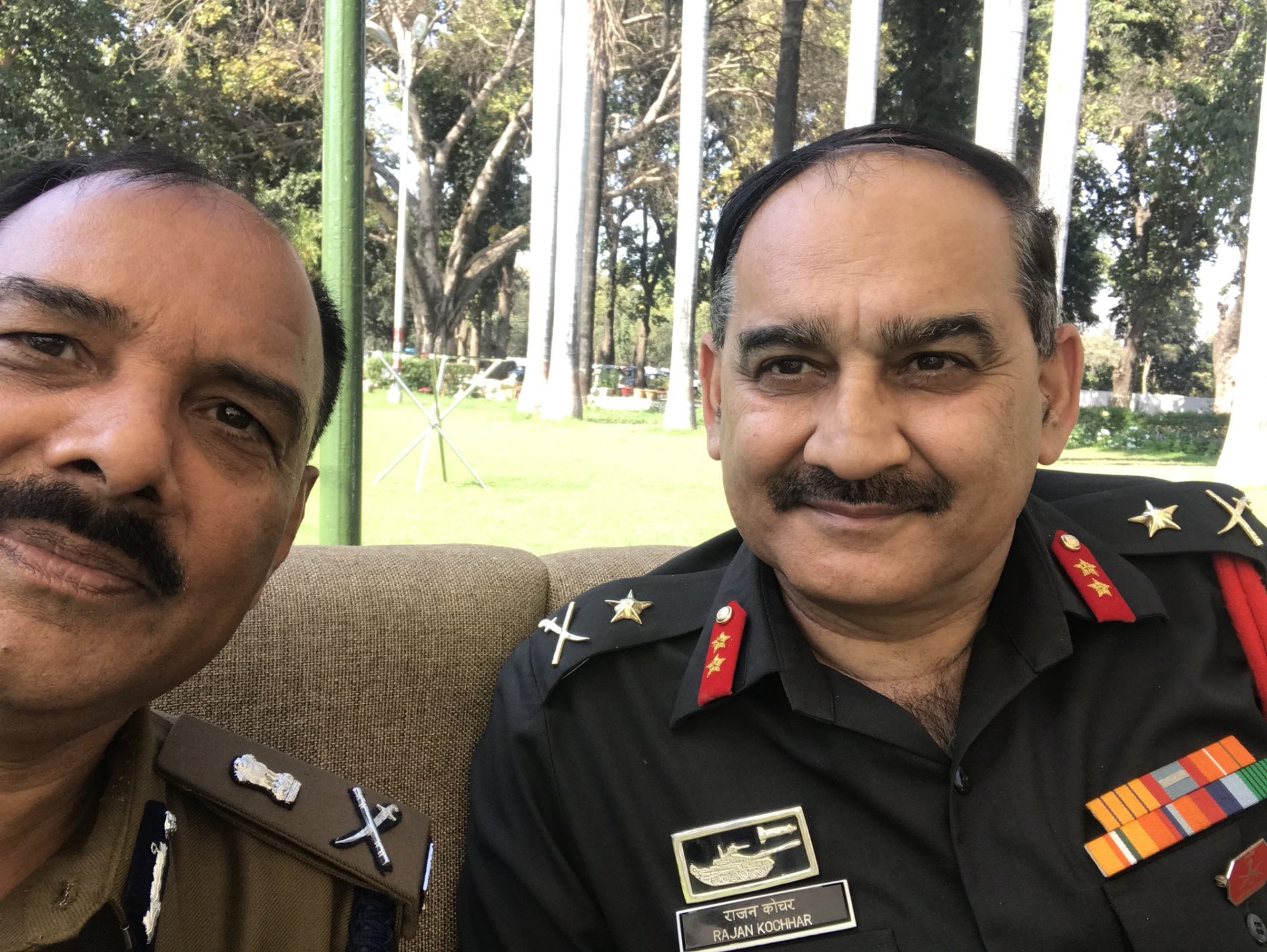 Do Army officers Salute IPS officers?