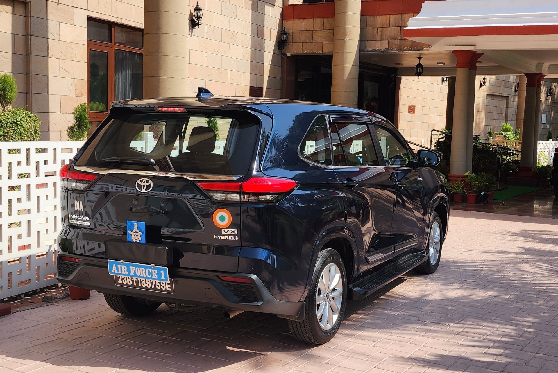 Indian Air Force Inducts New Fleet of Toyota Innova Hycross Hybrid Vehicles
